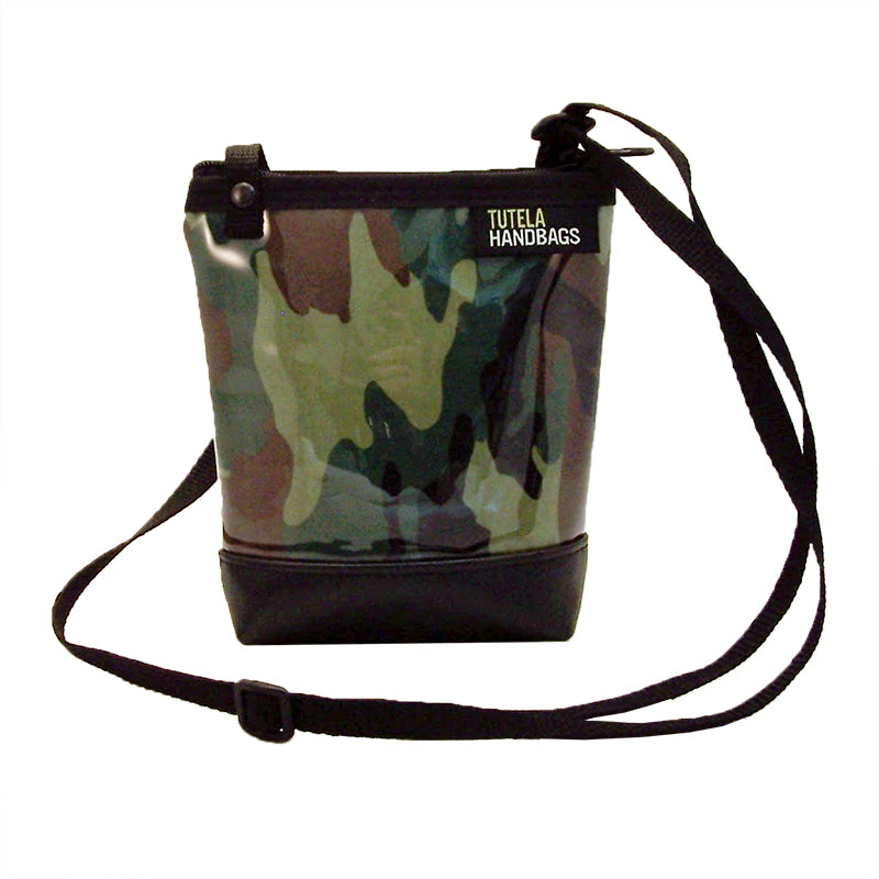 Polly in camo – Tutela Handbags